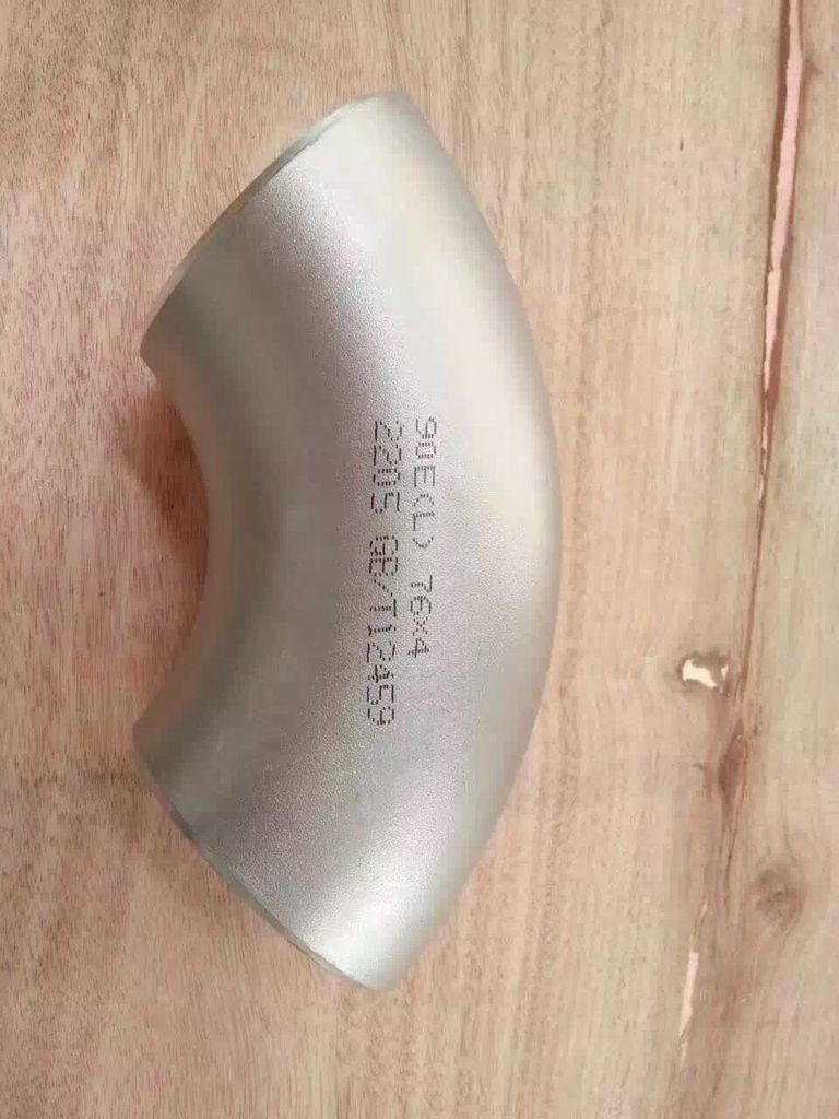 GB / T 12459 2205 Duplex steel pipe elbows , industrial pipe fittings